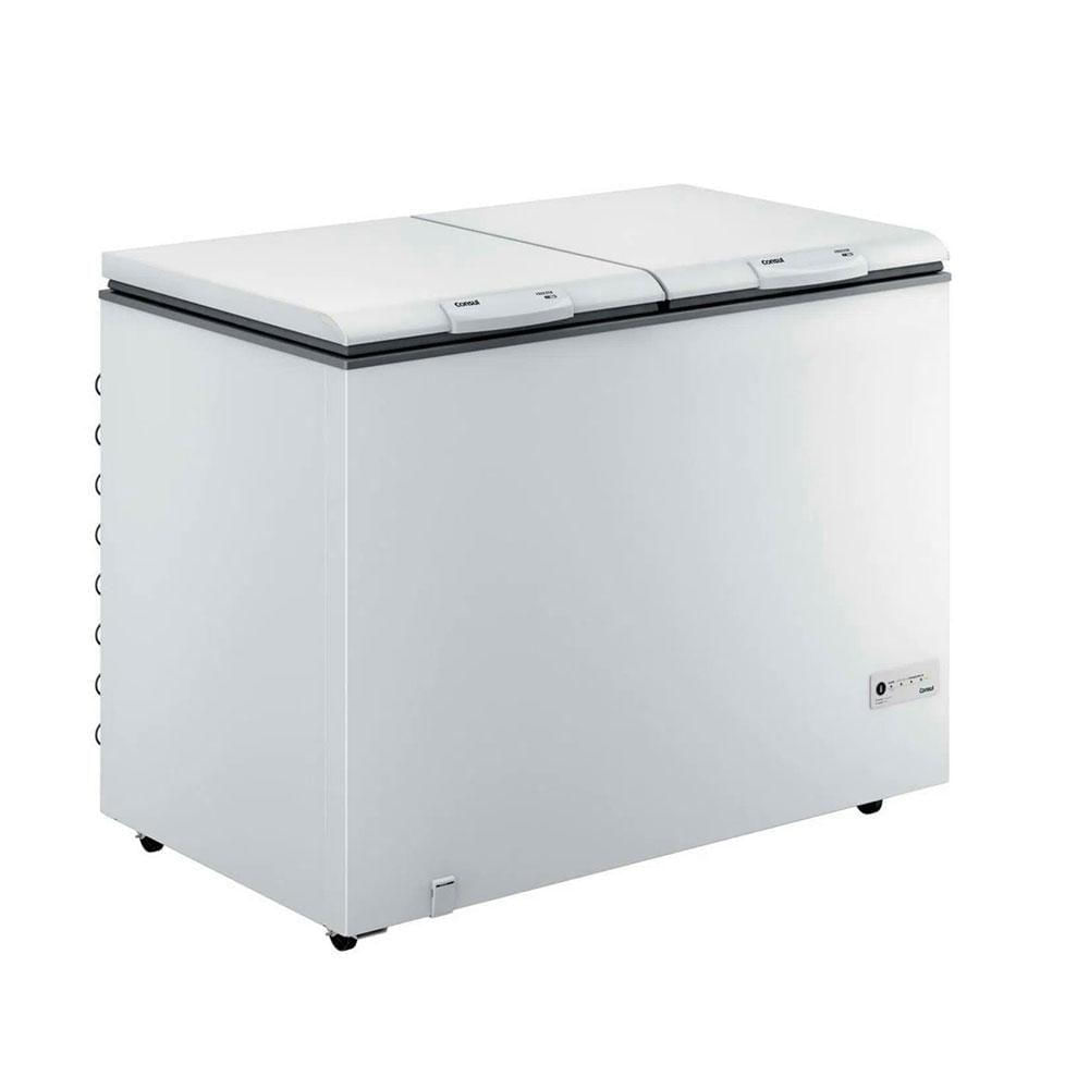 Freezer/Refrigerador Consul Horizontal C/414 Lts/2P Branco - Mais Correios