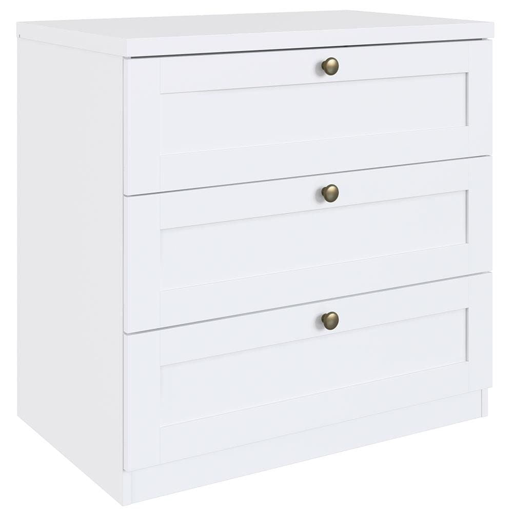 Cômoda Genialflex Infinity com 3 Gavetas e 79 cm de Largura