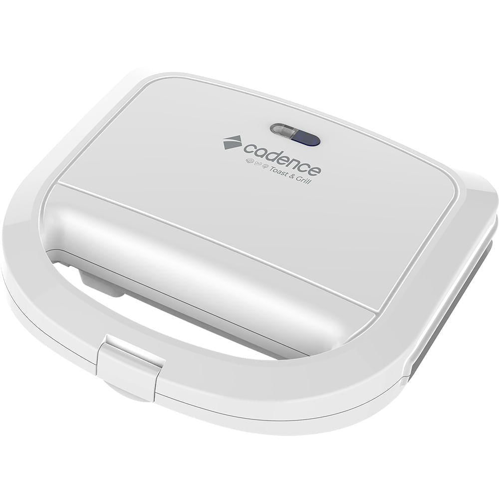 Sanduicheira Elétrica Cadence Toast & Grill Branca 110V - Mais Correios