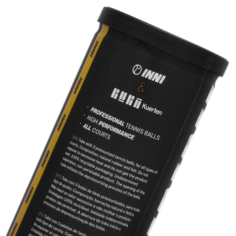 Bola de Tênis Inni Guga Kuerten Caixa com 24 Tubos - Mais Correios