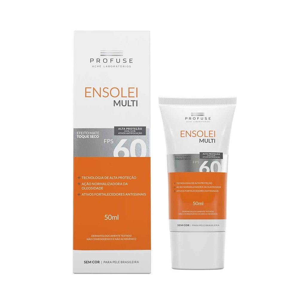 Profuse Ensolei Multi FPS60 Sem Cor 50ml - Mais Correios